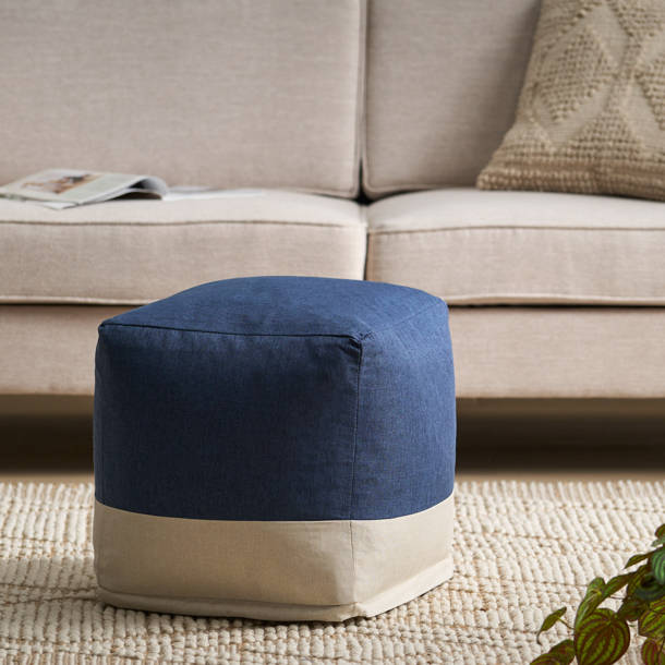 Home Loft Concepts Ottoman 16" Wide Square Pouf Ottoman & Reviews | Wayfair